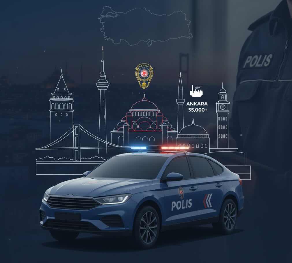 İstanbul Polis Sayısı 2025: Ankara ve İzmir'de Kaç Polis Var?